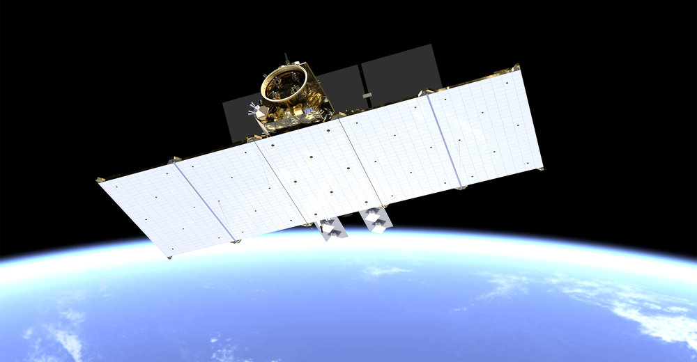 Completely released - ROSE-L mission in space. Airbus is supported by ...